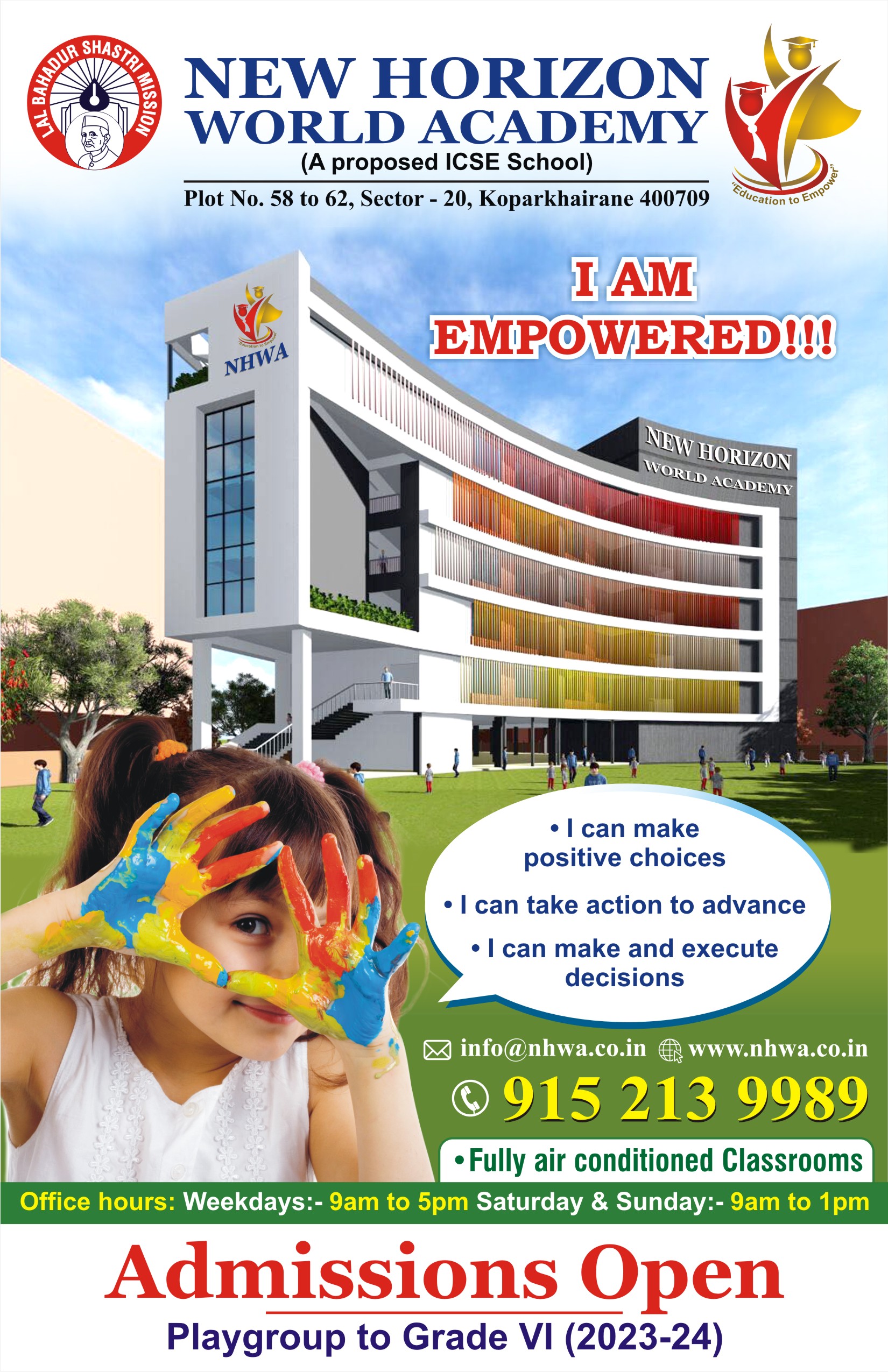 Proposed ICSE Board School in Koparkhairane, Navi Mumbai | New Horizon ...